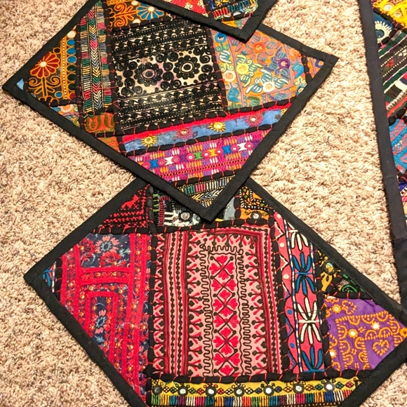Dining | Handmade Pakistani Table Runner And Placemats | Poshmark
